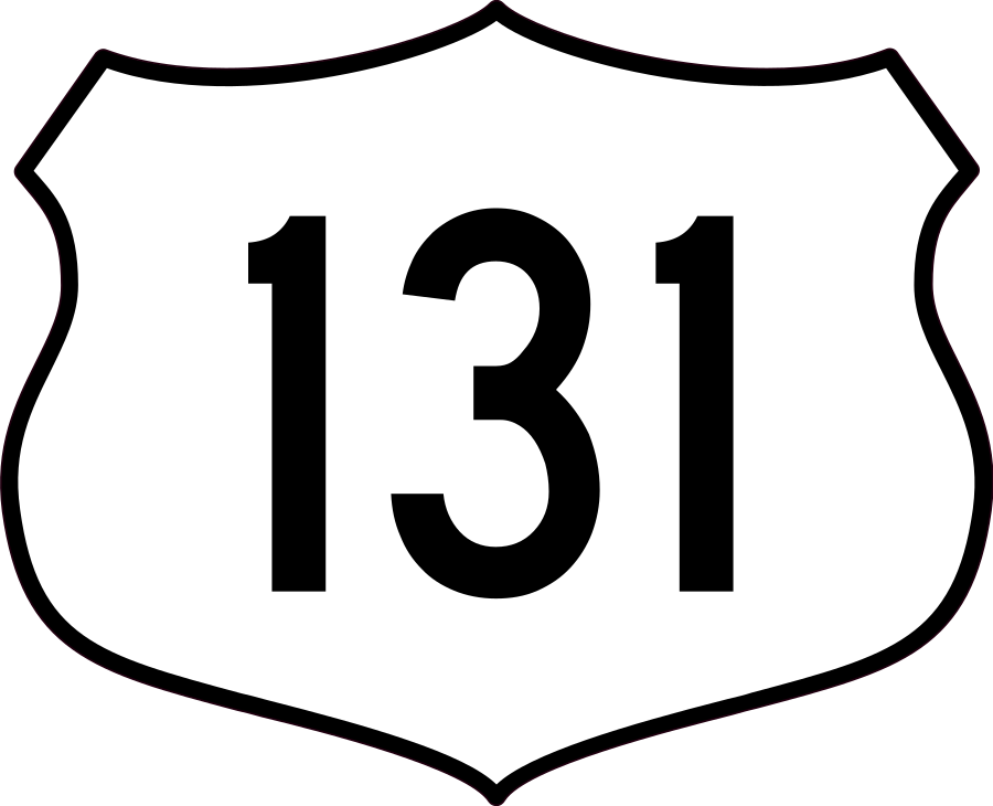 Highway 131 Sign Sticker