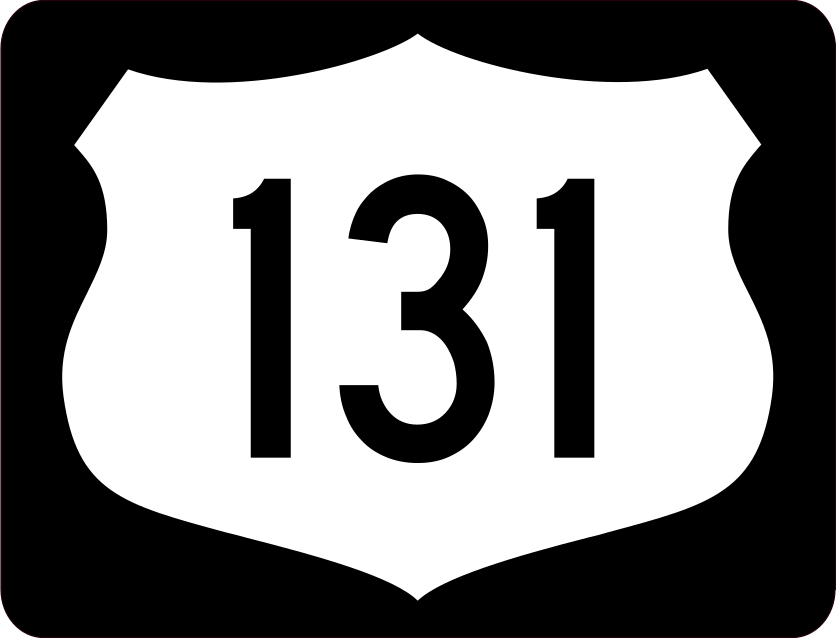 Highway 131 Sign With Black Border Magnet Shipped Fast & Free!