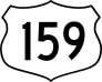 Highway 159 Sign Sticker Shipped Fast & Free!