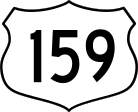 Highway 159 Sign Sticker Shipped Fast & Free!