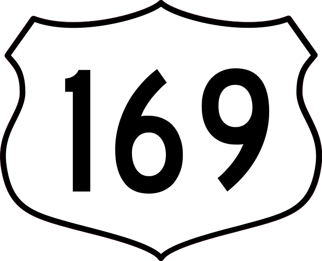 Vibrant, High-Quality Highway 169 Sign Stickers