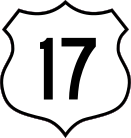 Order Your Highway 17 Sign Sticker Today - Free Shipping!