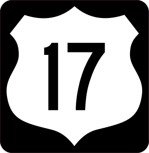 Highway Number Signs with Black Border