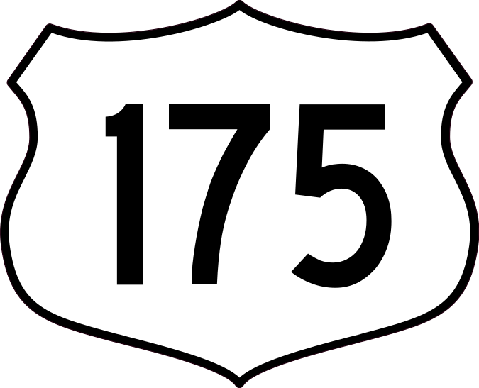 Highway 175 Sign Sticker