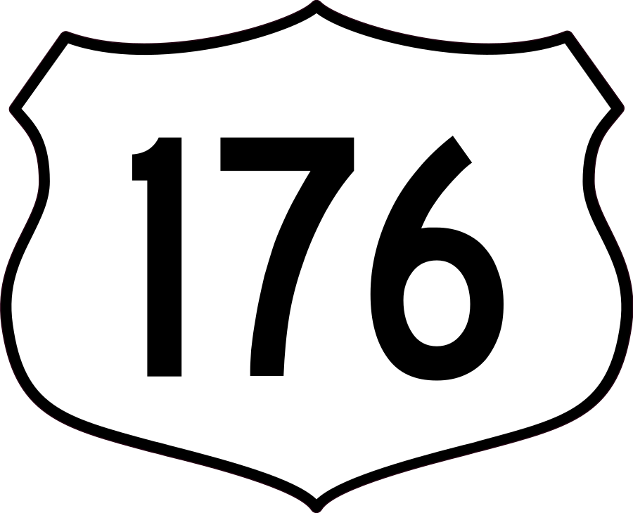 Order Your Highway 176 Sign Sticker Today - Free Shipping!