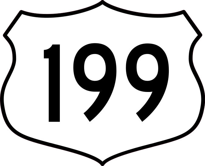 Order Your Highway 199 Sign Sticker Today - Free Shipping!