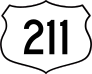 Vibrant, High-Quality Highway 211 Sign Stickers