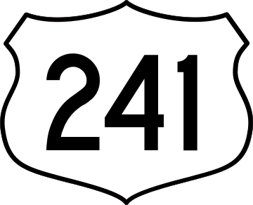 Order Your Highway 241 Sign Sticker Today - Free Shipping!