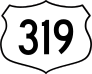 Vibrant, High-Quality Highway 319 Sign Stickers