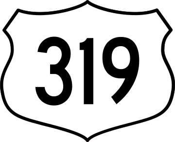 Vibrant, High-Quality Highway 319 Sign Stickers