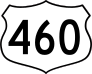 Highway 460 Sign Sticker - 50+ Color Options!