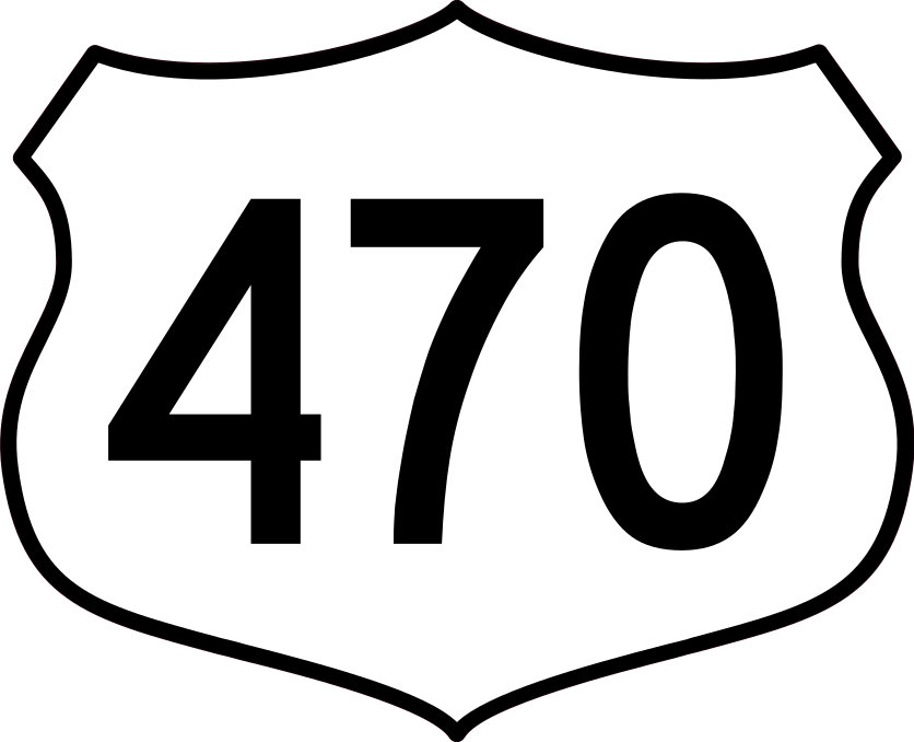 Order Your Highway 470 Sign Magnet Today - Free Shipping!