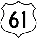 Highway 61 Sign Sticker Shipped Fast & Free!