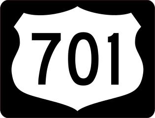 Highway Number Signs with Black Border
