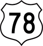 Order Your Highway 78 Sign Sticker Today - Free Shipping!