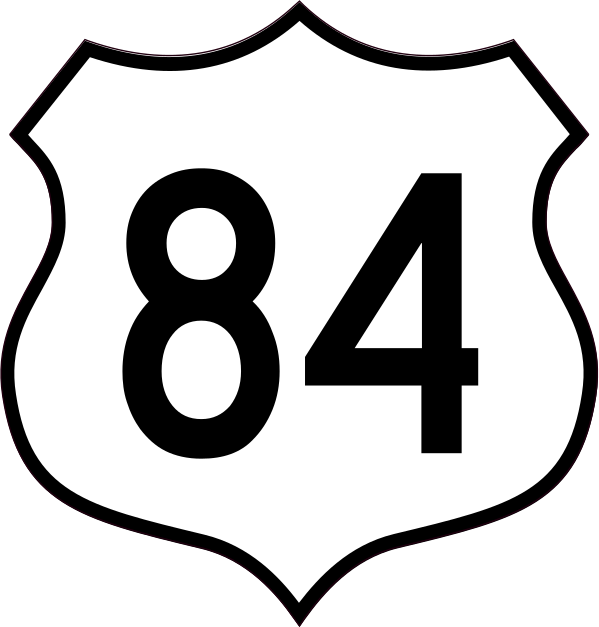 Vibrant, High-Quality Highway 84 Sign Magnets