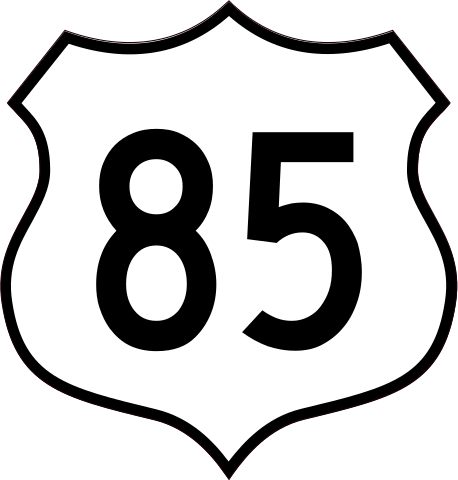 Highway 85 Sign Sticker Shipped Fast & Free!