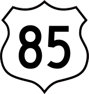 Highway 85 Sign Sticker Shipped Fast & Free!