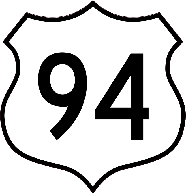 Highway 94 Sign Sticker