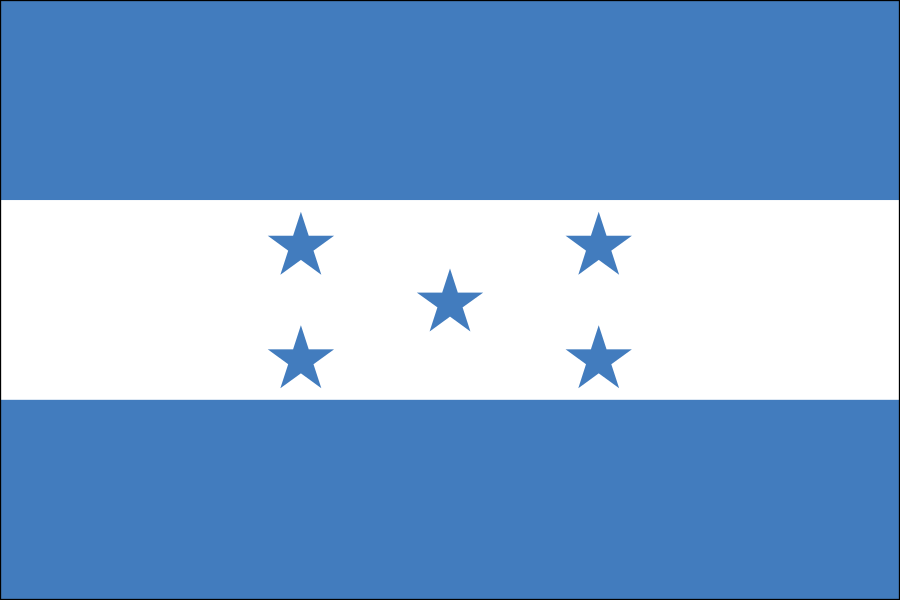 Honduras Flag Sticker Shipped Fast & Free!