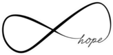 Hope Infinity Symbol Sticker