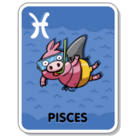 Horoscope Zodiac Sign Pig Pisces Sticker