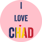 I Love Chad Sticker