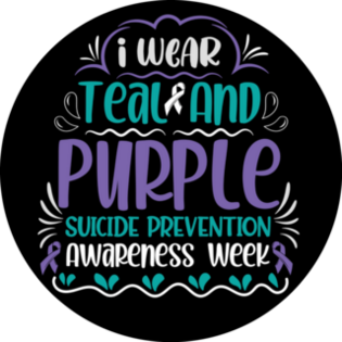 Our Suicide Prevention Awareness Stickers are powerful symbols of comp