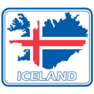 Iceland Country Emblem Sticker
