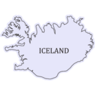 Iceland Outline Sticker