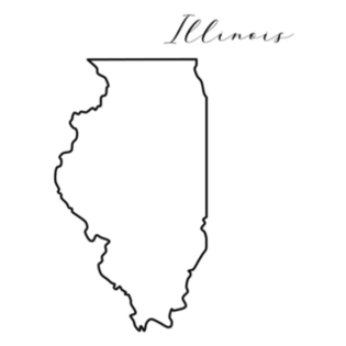 Illinois State Stickers and Decals | Free Shipping
