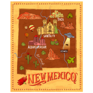 New Mexico State Stickers and Decals