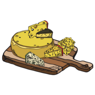 Cheese Stickers