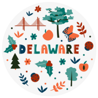 Delaware Stickers & Decals | Free Shipping