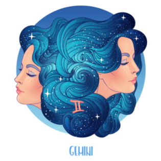 Gemini Zodiac & Astrology Stickers & Car Decals
