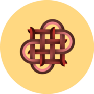 Illustration Of Knot On Yellow Sticker