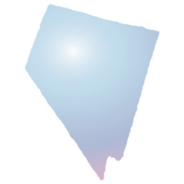 Illustration Of Nevada Map Sticker
