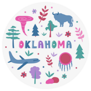 Oklahoma Car Stickers and Decals
