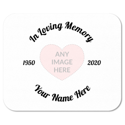 Custom In Loving Memory Mouse Pads - Personalize With Photos & Text