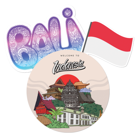 Indonesia Stickers