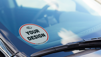 Custom Front Adhesive Stickers & Decals | Car Stickers