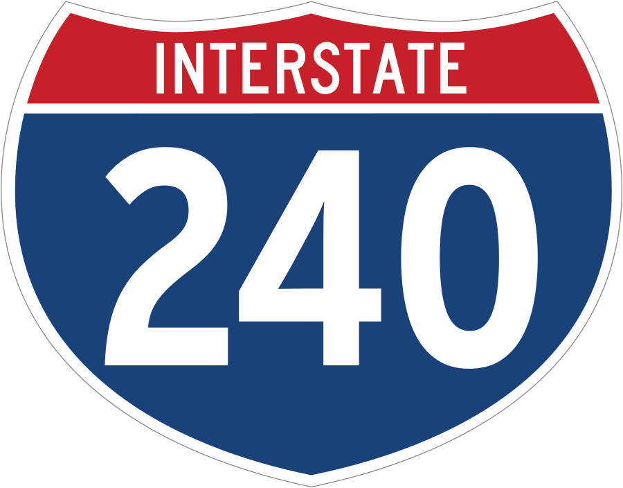 Interstate 240 Sign Magnet