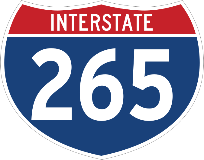 Interstate 265 Sign Sticker