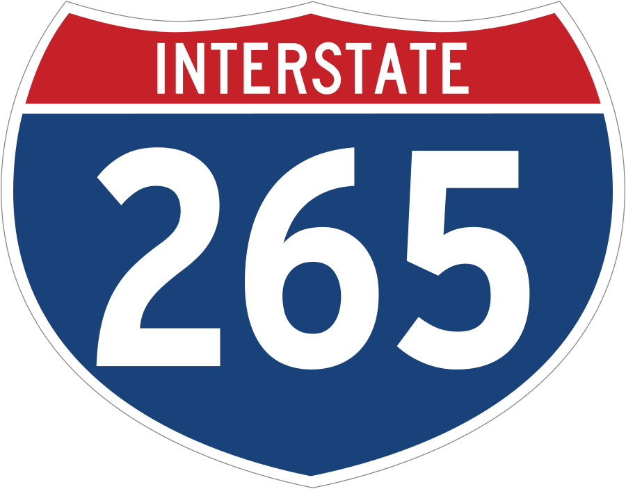 Interstate 265 Sign Sticker