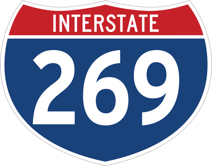 Interstate 269 Sign Sticker