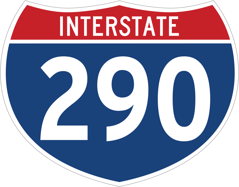 Order Your Interstate 290 Sign Sticker Today - Free Shipping!
