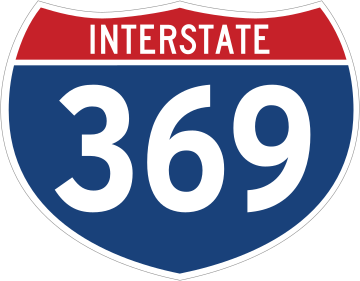 Order Your Interstate 369 Sign Sticker Today - Free Shipping!