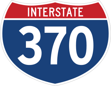 Order Your Interstate 370 Sign Sticker Today - Free Shipping!