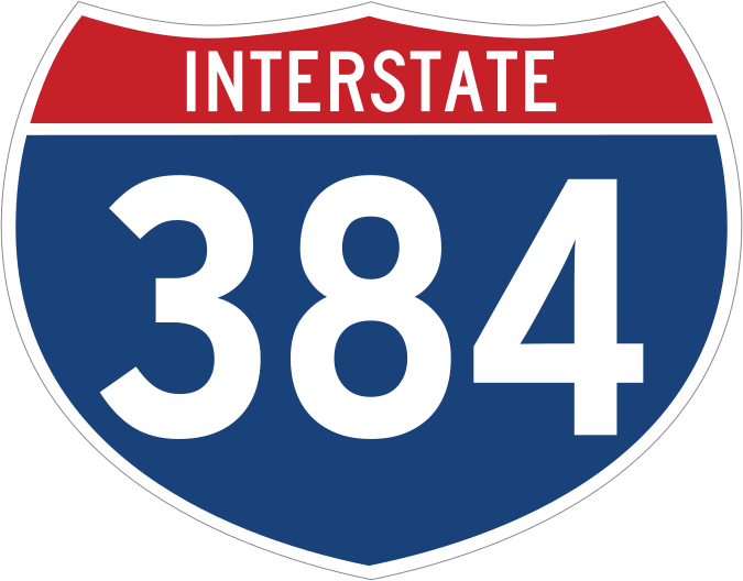 Interstate 384 Sign Magnet