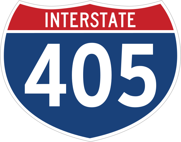 Interstate 405 Sign Magnet - Fast Shipping & No Minimums